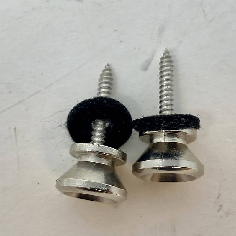 Squier Guitar or Bass Strap Buttons Mint/New 22069 | Reverb