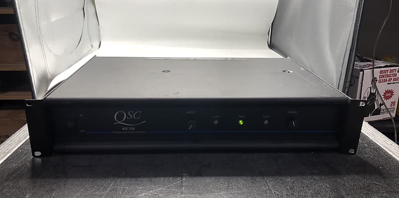 Used QSC MX700 Professional Stereo Power Amplifier | Reverb