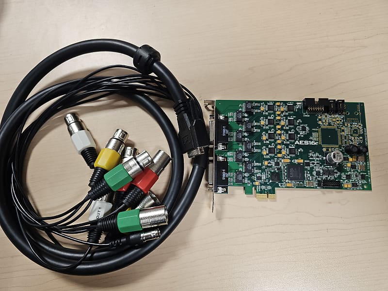 Lynx AES16e SRC AES/EBU PCIe Audio Interface Card | Reverb