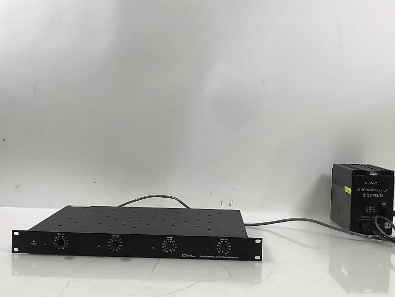 GML 8302 Two Channel Microphone Preamp with Power Supply | Reverb