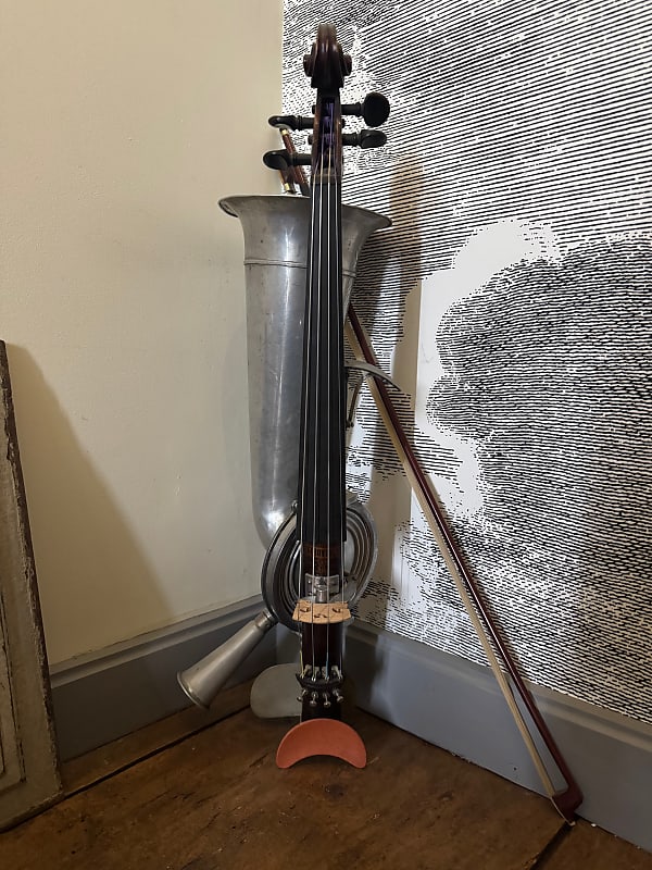 LOWER PRICE--Vintage Stroviol Resophonic Violin w/ Original | Reverb