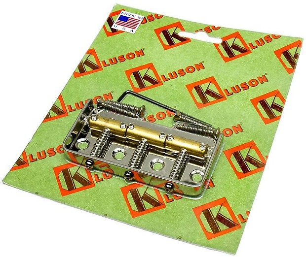 KLUSON Steel 1/2 Bridge for Humbucker-Equipped Telecaster, | Reverb UK