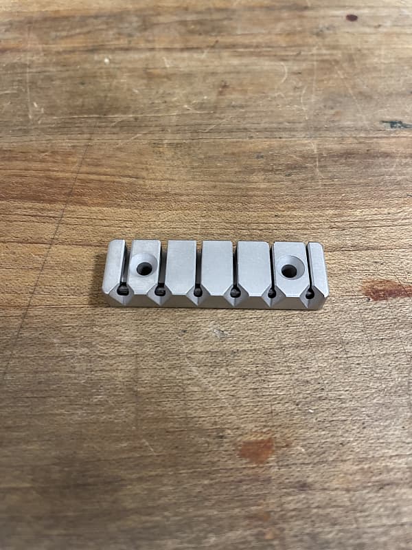 Rare Nickel Wilkinson USA Made Roller Nut Fits Fender Jeff | Reverb