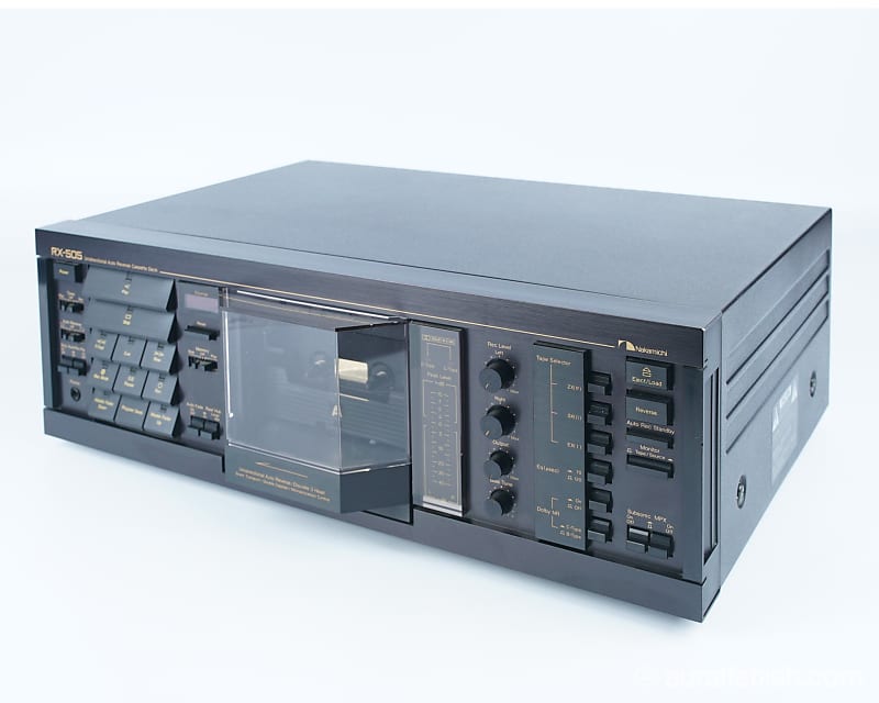Nakamichi RX-505 // Auto-Reverse Cassette Deck | Reverb