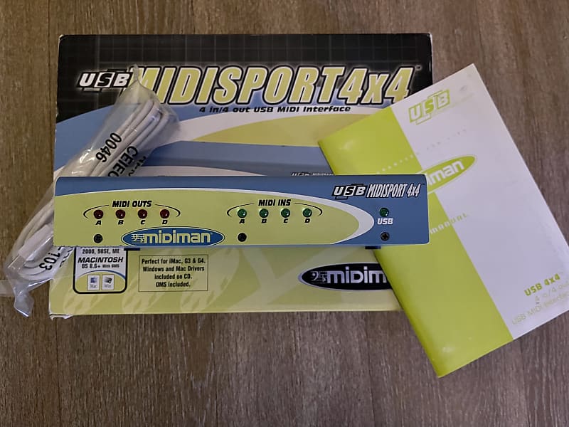 Midiman Midisport4x4 2010 | Reverb