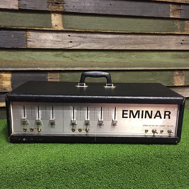 Eminar 50 watt Tube Bass Head 1975 | Reverb Australia