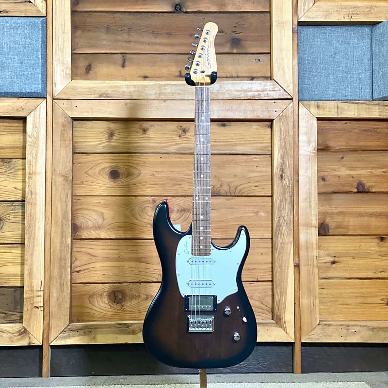 Godin Session HT Bourbon Burst RN SF Electric Guitar | Reverb