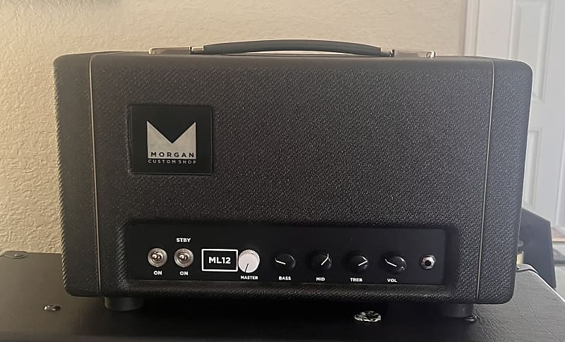Morgan Custom Shop ML12 2023 - Black Tweed | Reverb