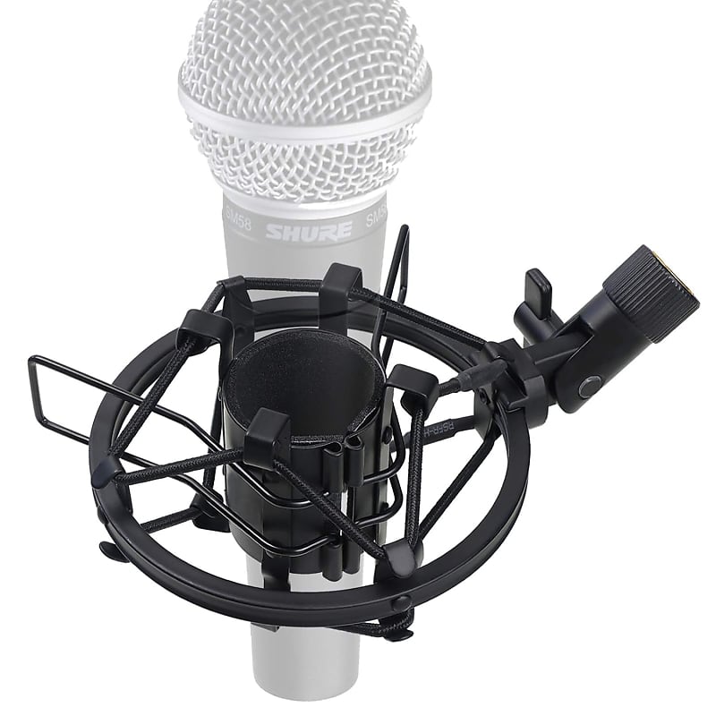 Sm58 Microphone Shock Mount Holder For Reduces Vibration And | Reverb