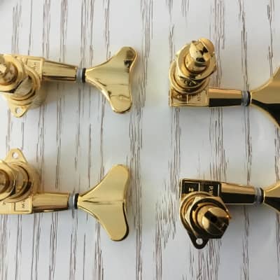 Spector bass Bridge & Tuners Set Euro4 / Rebop 2020’s - Gold | Reverb