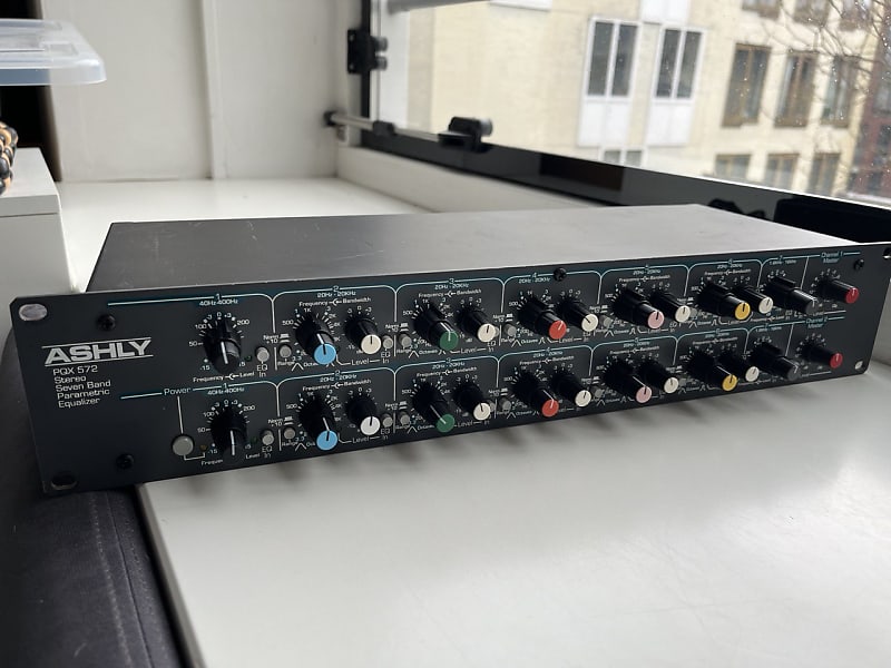 Ashly PQX-572 parametric EQ | Reverb
