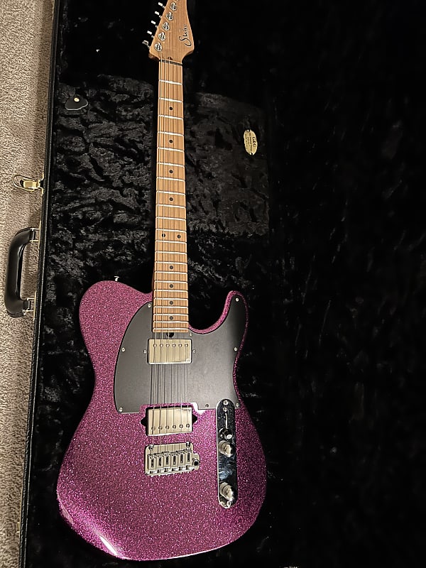 Suhr Custom Telecaster 2022 - Purple Sparkle | Reverb