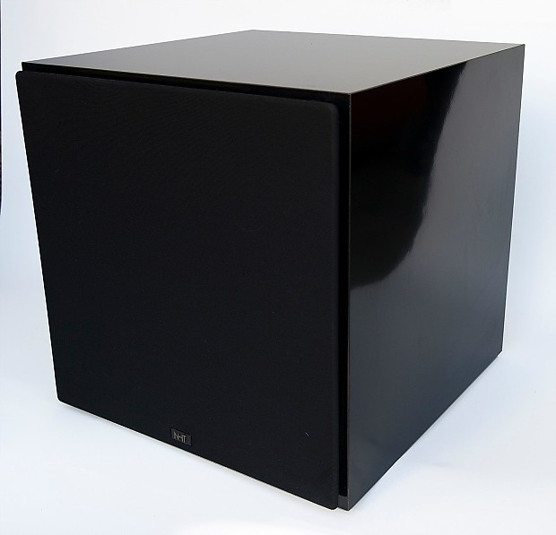 NHT SW2P Powered Subwoofer Black (Sub + Amp) | Reverb