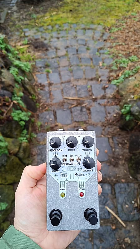 DIY Doomed Life Octave + RAT + Boost 2024 - Alu / Black / | Reverb