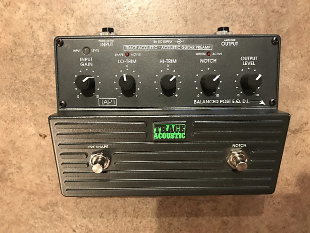 Trace Elliot TAP1 Acoustic Preamp | Reverb