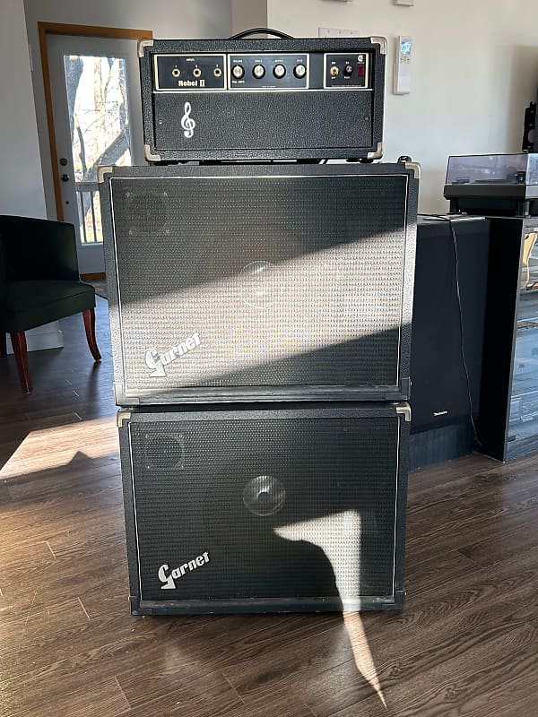 Garnet Rebel II + Garnet 2x12" cabinets | Reverb Canada
