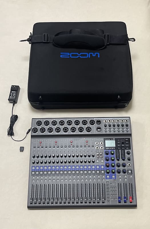 Zoom LiveTrak L-20 Digital Mixer / Recorder 2010s - Grey / | Reverb