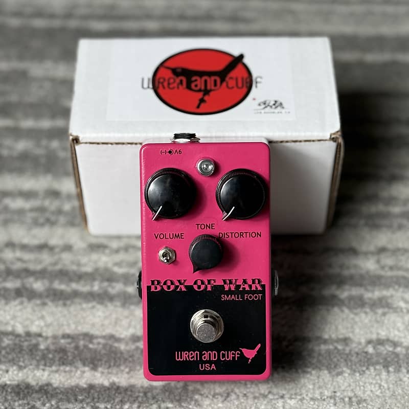 Wren and Cuff Custom Shop Box of War Small Foot 2024 - Pink | Reverb