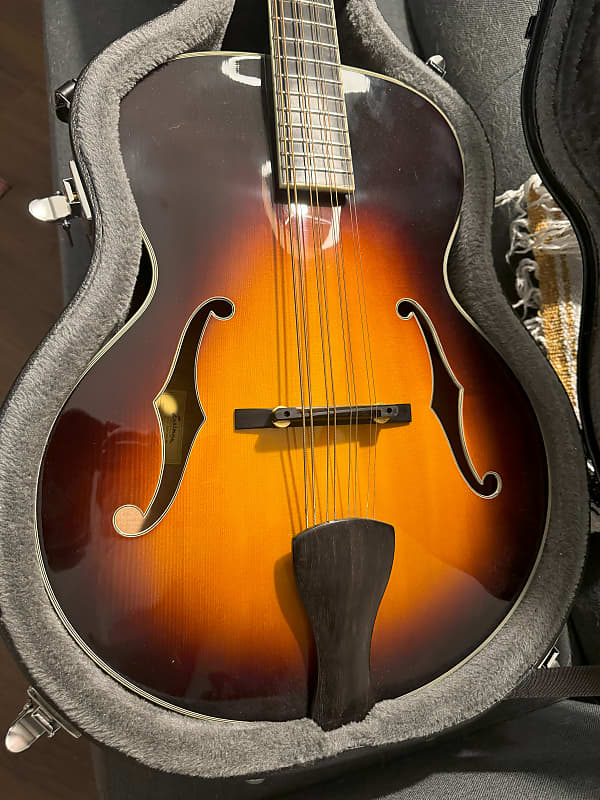 Eastman MDC805-SB F-Hole Mandocello Sunburst Finish | Reverb