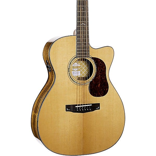 Cort Gold Series Gold-OC6 Bocote, Natural Glossy w/ Case, See | Reverb
