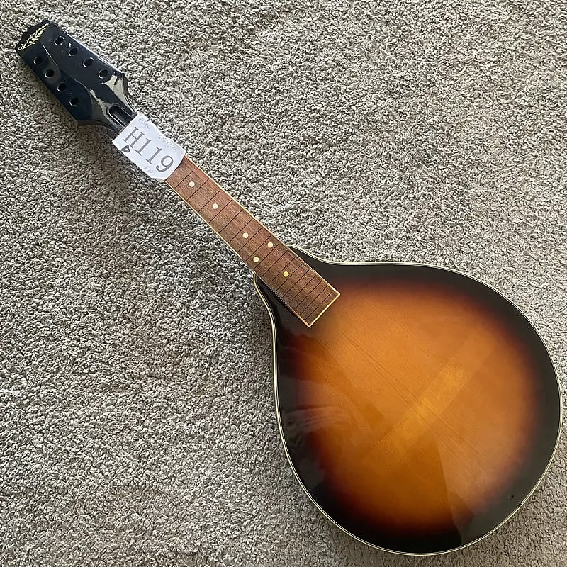 DIY Project Tobacco Burst Mandolin, Rosewood Fingerboard | Reverb