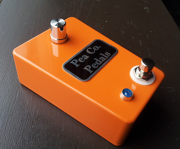 Pea Co. Pedals - Orange Squeezer (OS) style Compressor - 100% | Reverb