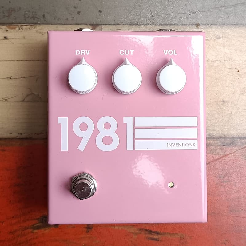 1981 Inventions DRV Overdrive Shell Pink LE | Reverb Australia