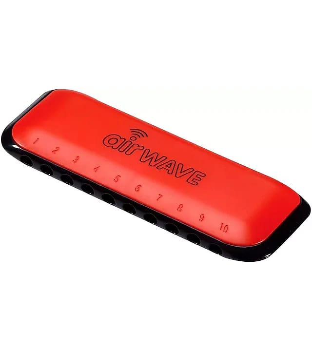 Suzuki Airwave Harmonica Red | Reverb