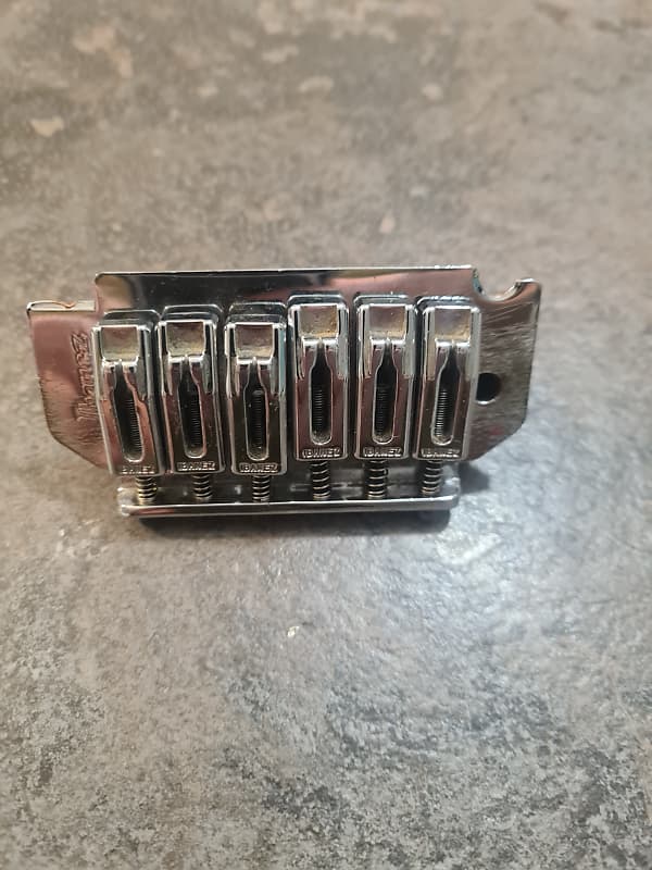 Ibanez RG series tremolo bridge assembly 2002 - Chrome | Reverb Canada
