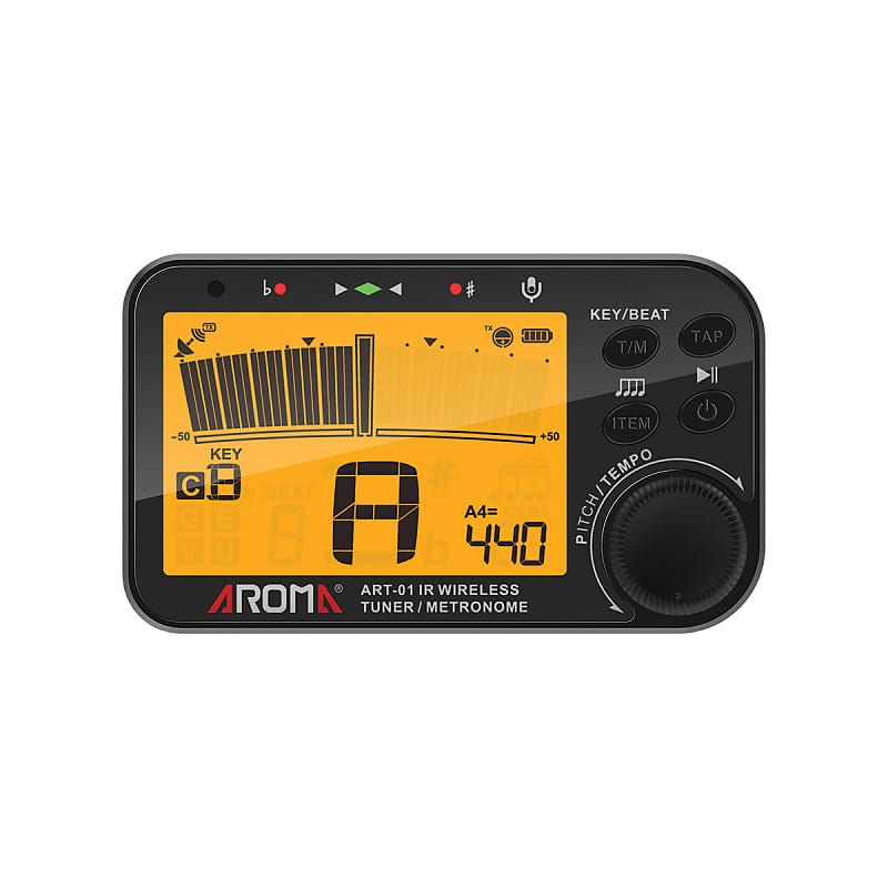 Aroma ART01 Rechargeable Wireless Tuner / Metronome | Reverb Aroma ART01 Rechargeable Wireless Tuner / Metronome | Reverb