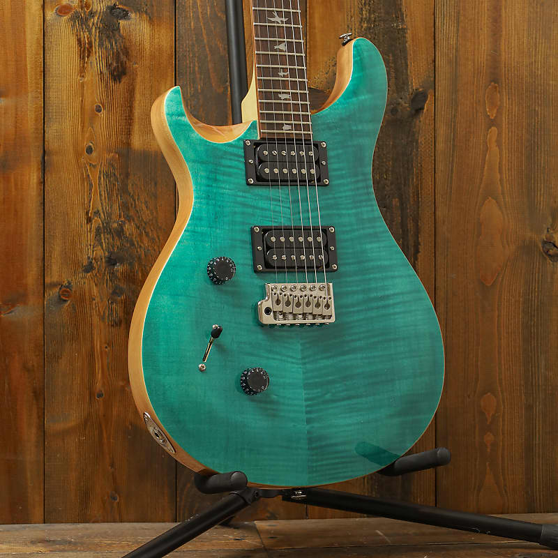 PRS SE Custom 24 Lefty - Turquoise | Reverb