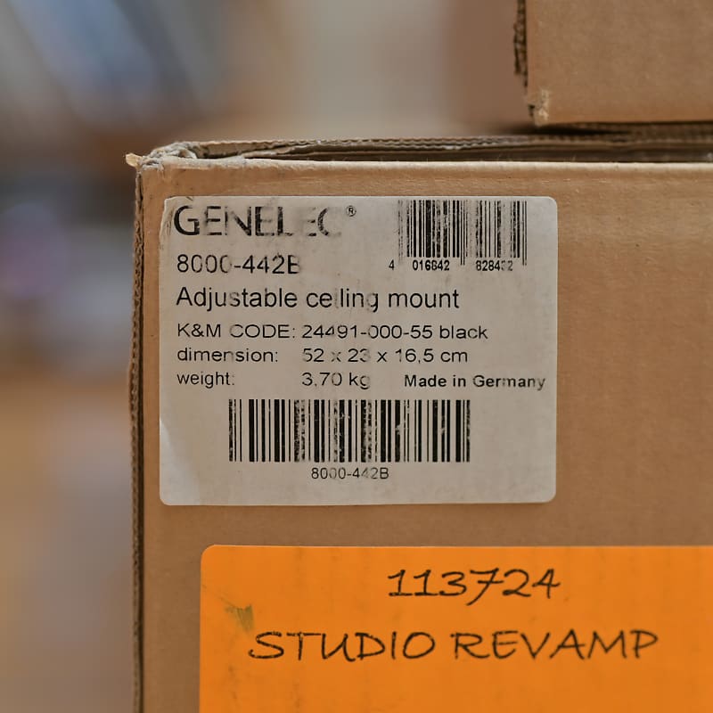 Genelec 8000-442B Adjustable Ceiling Mount (#1 of 2) | Reverb