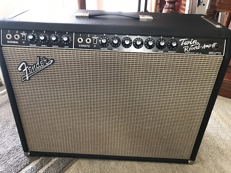Fender Twin Reverb 1964 Blackface | Reverb