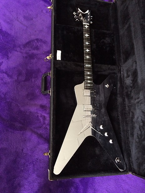 dean, ml, custom ,chrome, aluminum guitar body, 1998 | Reverb
