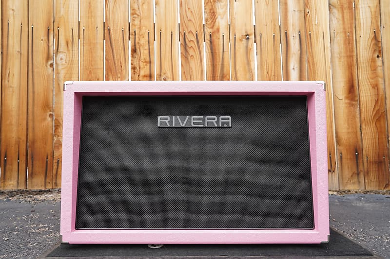 Rivera K-212 Pink Tolex 2x12" Cabinet (2023) | Reverb