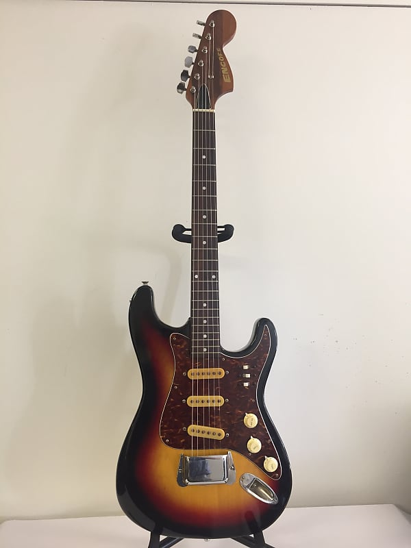 Encore Teisco E47 60's Sunburst | Reverb