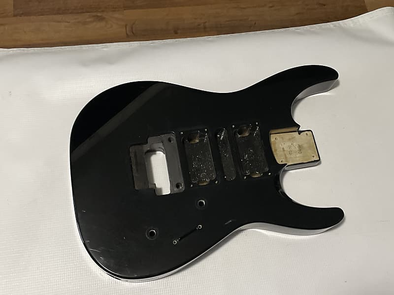 1990's Japan Jackson Performer PS-4 Black Guitar Body Floyd | Reverb