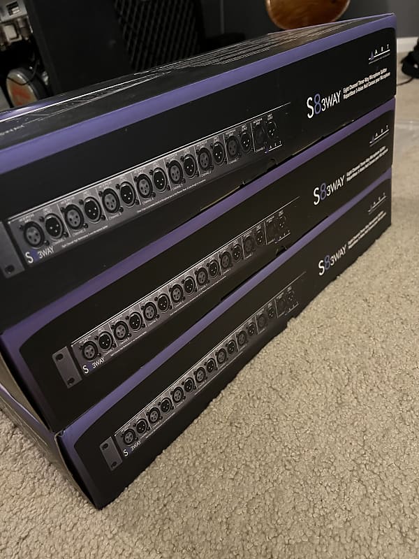 (3) ART S8-3Way Rackmount 8 Channel Microphone Splitter 2009 | Reverb