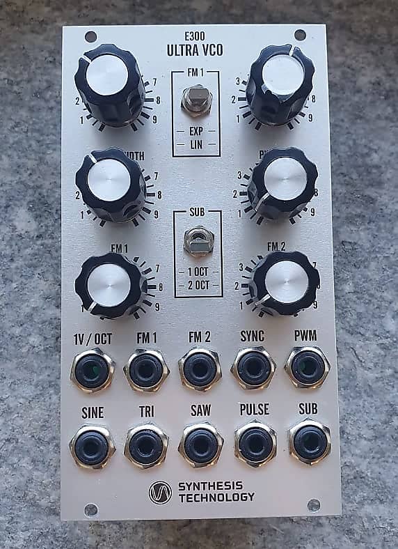 Synthesis Technology E300 Ultra VCO 2021 - Silver | Reverb UK