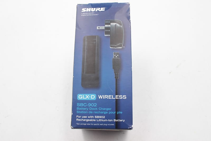 Shure SBC10-902 Battery Charger for SB902 GLX-D | Reverb