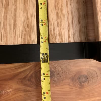 Stickman Pedal Boards Quadboard 24" Black/Oak 2022 Black / | Reverb