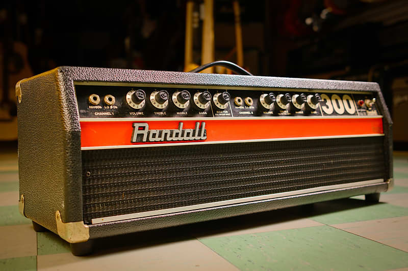 Late 1970s Randall R-300 Bass Amp Head | Reverb