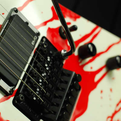 ESP LTD DJ-600 Dan Jacobs Blood Graphic | Reverb