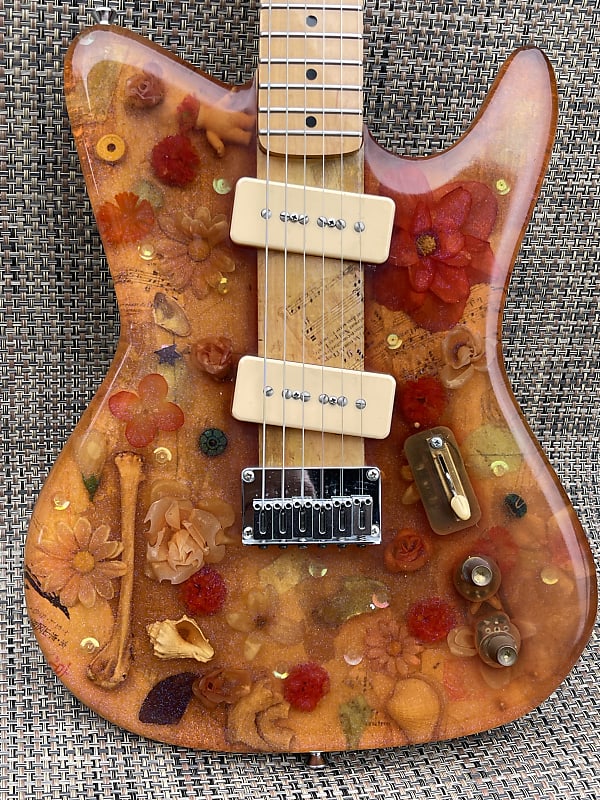 Michael Spalt Totem! Resin Top! ART that you PLAY! | Reverb