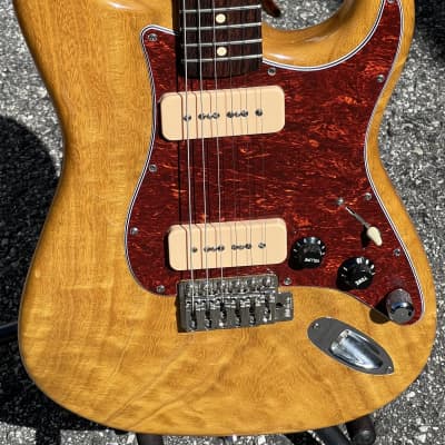 Ron Kirn Guitars S Type Stratocaster W/ P90s Amber Strat | Reverb