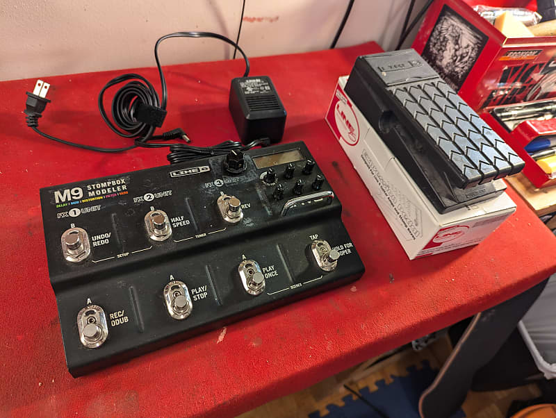 Line 6 M9 w/JHV3 Mods & EX-1 Expression Pedal | Reverb