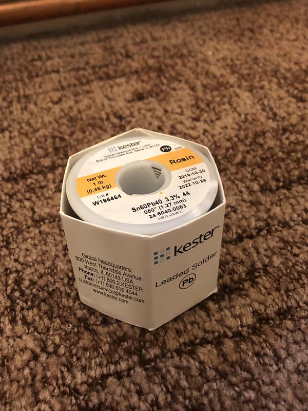 Kester 44, 60/40, .050 Solder | Reverb