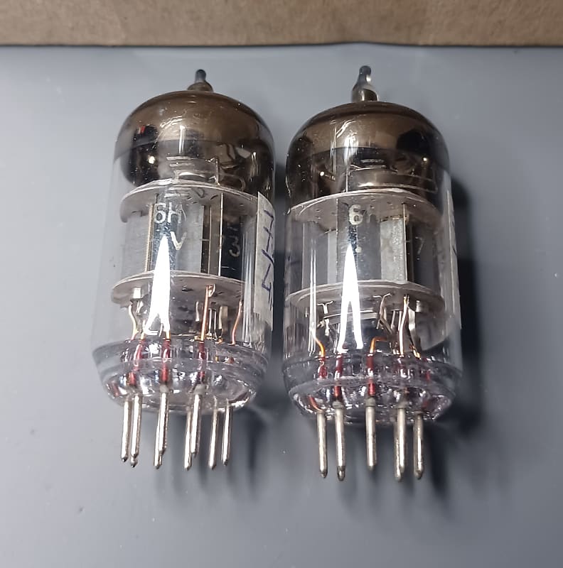 NOS -=Winged C=- Matched Pair 6N1P-EB tubes - pair of Russian | Reverb