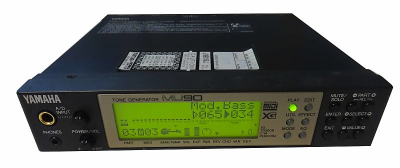 Yamaha MU90 Tone Generator | Reverb
