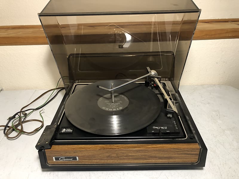 Garrard 440M Turntable Record Player HiFi Stereo Vintage Home | Reverb